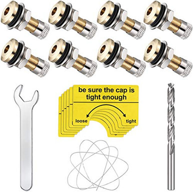 19 Pieces Fuel Gas Can Vent Caps 8 Pieces Fuel Gas Tank Vent Caps Gas ...