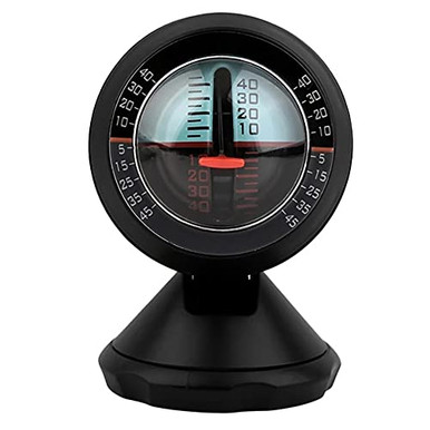 Zcargel Car Inclinometer Level Tilt Gauge Indicator Car Compass ...