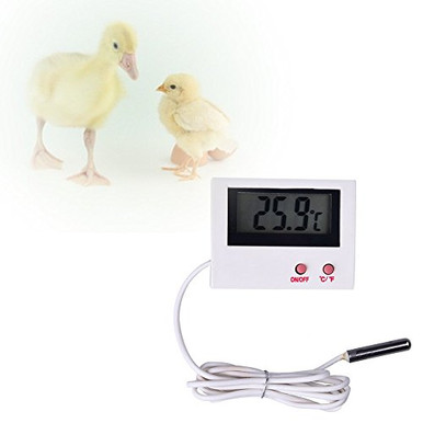 Mini Digital Thermometer Duck Hatching Fertilized Chicken Brooding ...
