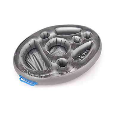 Fancy Inflatable Floating Drinking Holder Pool Food Tray Cooler Serving ...