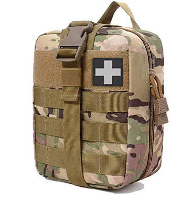 Medical Pouch Molle Ifak Pouch Rip AwayTactical EMT First Aid Bag Empty ...