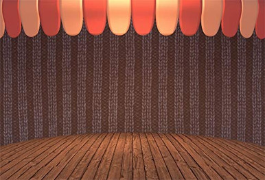 Baocicco 5x3ft Circus Backdrop Inner Circus Stage Backdrop Circus Wood ...