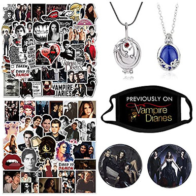The Vampire Diaries Merchandise Set 100 Pcs Vampire Diaries Stickers ...