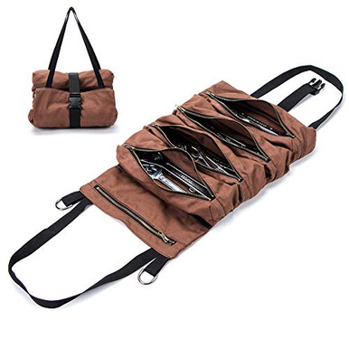 Super Tool Roll, Large Wrench Roll, Big Tool Roll Up Bag, Waxed Canvas ...