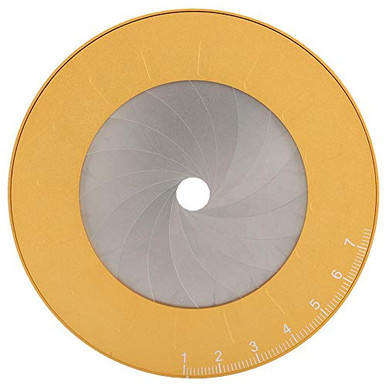 Round Circle Template Ruler Tool Stainless Steel Metal Adjustable ...