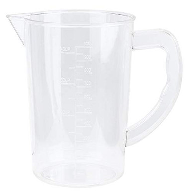 Telituny Measuring Cup Acrylic Measuring Cup Jug Transparent Clear ...