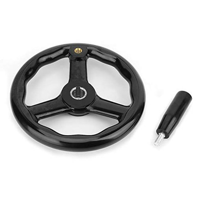 nobrands Bakelite Hand Wheel 20018mm Black Anti-Slip Bakelite 3 Spoked ...
