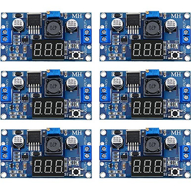 Adjustable LM2596S DC-DC Buck Converter Reduced Voltage Regulator Power ...