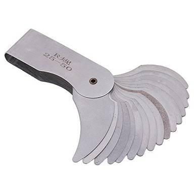 16 Leaves Folding Blade Stainless Steel Fillet Set R26-80mm Radius ...