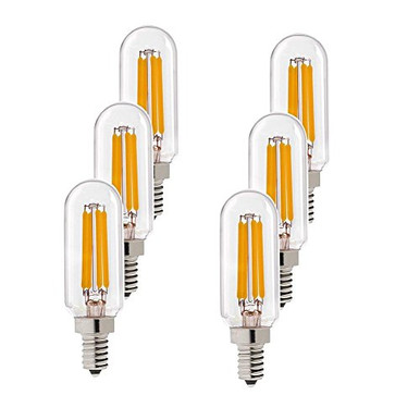 Century Light - 4W Edison LED Filament Tubular Bulb, 2700K Warm White ...