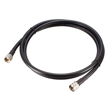 uxcell RG8U Coaxial Cable with Pl-259 Male Connectors for CB/Ham Radio ...