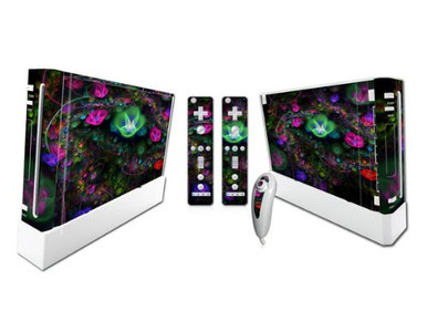 Vinyl Decal Skin/stickers Wrap for Nintendo Wii Console plus Remote ...