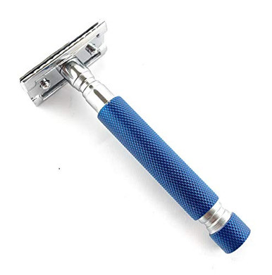 GBS Blue Heavy Duty Long Handle Safety Razor - Design Very Tight ...