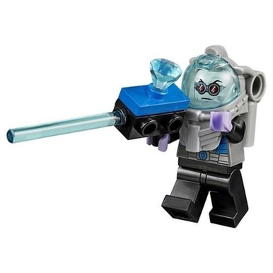 LEGO DC Super Heroes Minifigure - Mr. Freeze with Ice Ray Gun Jewel ...