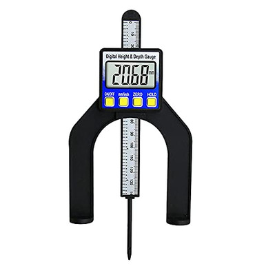 80mm Digital Depth Guage Height Gauge Magnetic Horizontal Vertical ...