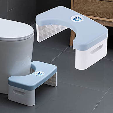 Folding Toilet Stool Foldable Poop Stool with Fragrance Position ...