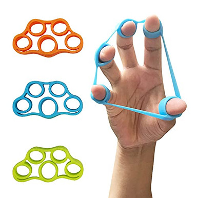 SourceTon Hand Grip Strengthener and Finger Stretcher Workout Kit 22 ...