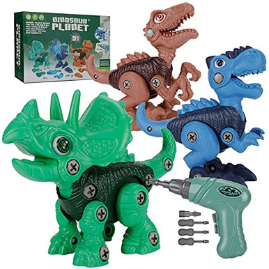 2NLF Dinosaur Toy Take Apart Dinosaur Toys for Kids 3-5STEM Dinosaur ...