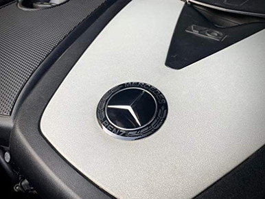 Mercedes Benz Engine Cover Emblem Badge - Warehousesoverstock
