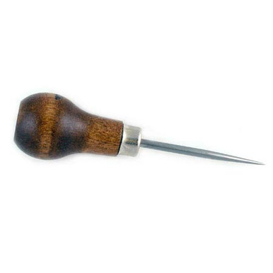 Small Scratch Awl with Hardwood Handle 3 7/8" | Awl Punch or Awl Tool ...