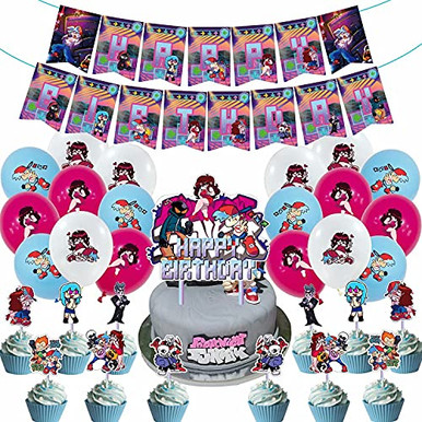 Friday Night Funkin Birthday Party Decorations Party Supplies ?set with ...