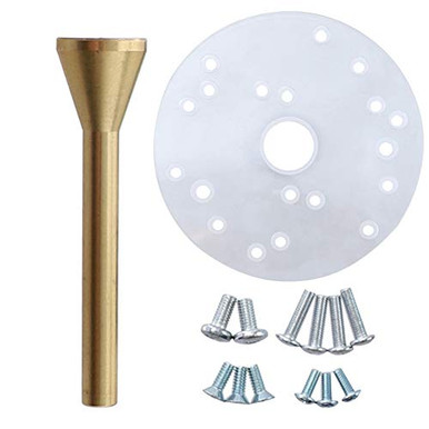 ller76 Universal Router Base PlateAcrylic Compact Router Base Plate DIY ...