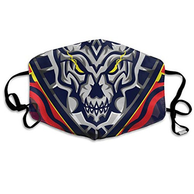 Skull Fire Sport Esport Gaming Facial Protection Filtration Anti-Fog ...