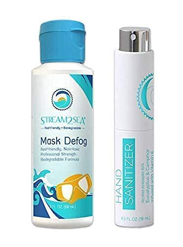 STREAM 2 SEA Friendly Mask Defog and Refillable Hand Sanitizer Set ...