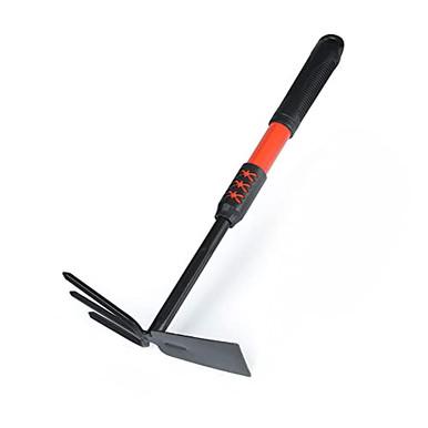 EUPEFIST Dual Head Vegetable and Flower Tiller, for Weeding and Digging ...