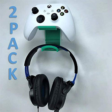 3D Cabin Xbox Controller Wall Mount and Headphone Holder Hanger Bracket ...