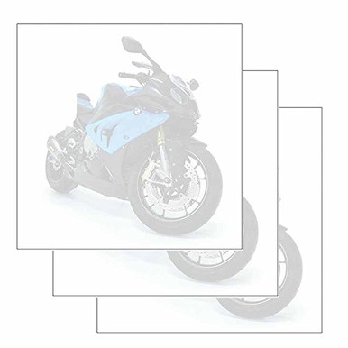 Motorcycle Sticky Notes - Set of 3 - Transportation Theme Design ...