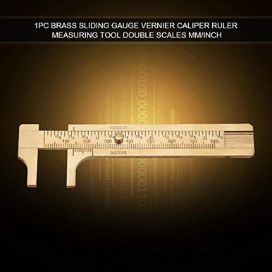 Vernier Caliper Inch Meter Caliper Ruler Gauge Scales Measuring Tool ...