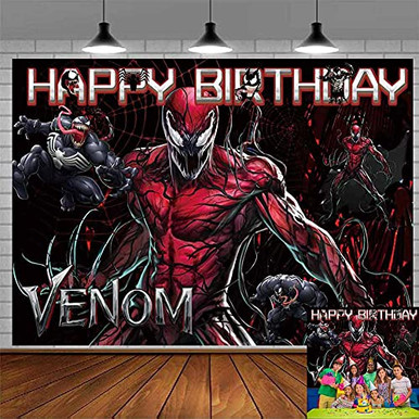 Venom Backdrop Movie Banner Poster Large Indoor or Outdoor Banner ...