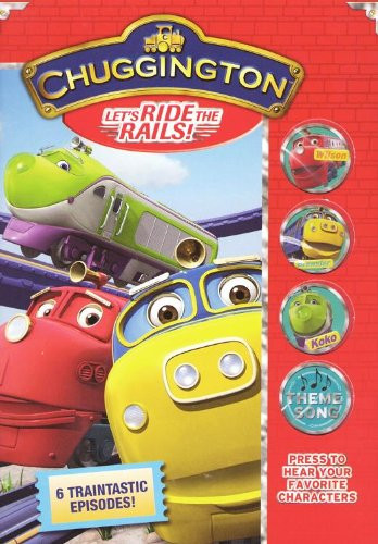 Chuggington: Let's Ride the Rails -Special Edition DVD with Sound Book ...