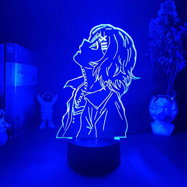 Anime 3D Figure Lamp Tokyo Ghoul Ken Kaneki Juzo SUZUYA for Bedroom ...