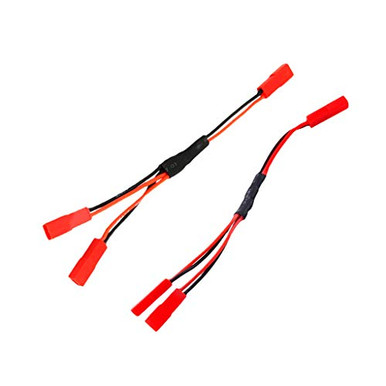 Daily Mall 2 Y-Type RC Car ESC Battery Charging Adapter Wire Harness ...