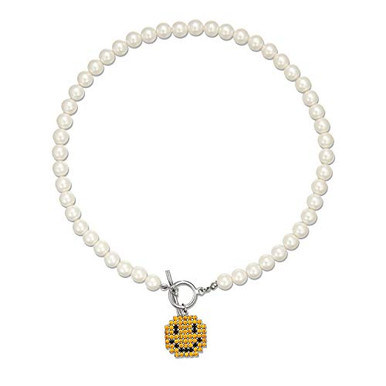 Pearl Pendant Necklace for Women,Y2k Fashion Pearls Strand for Egirl ...