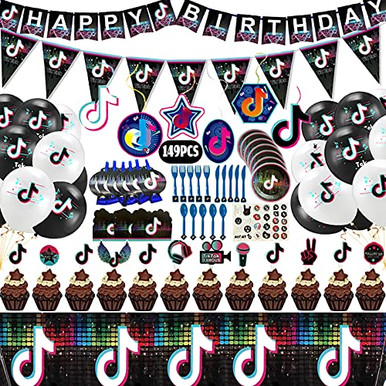 Music Themed Party Decorations, 149Pcs Balloons Arch Garland Kit ...
