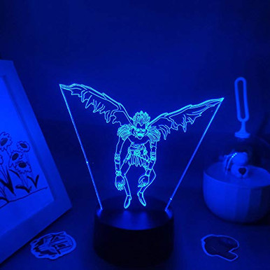 3D Night Light Death Note Anime Figure Figutto Figma 3D LED Night ...