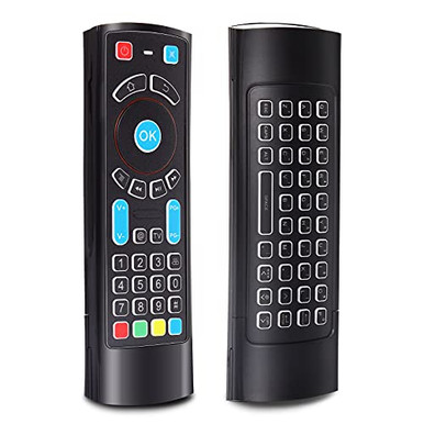 Remote Control Replacement and Wireless QWERTY Keyboard with 10 ...