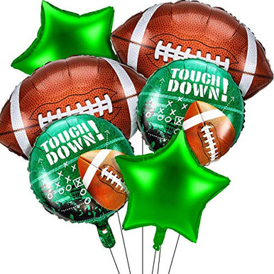 Football Balloons Set, Football Field Balloons and Football Foil ...
