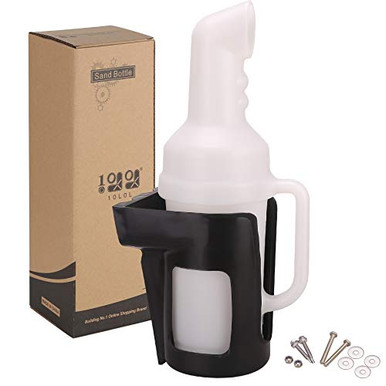 10L0L Universal Golf Cart Sand Bottle with Holder for EZGO Club Car ...
