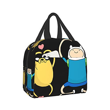 Adventure Time Lunch Bag,Insulated Lunch Box for Women and Men, with ...