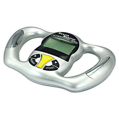 Body Fat Monitors Handheld LCD Display BMI Detector Fat Analyzer Weight ...