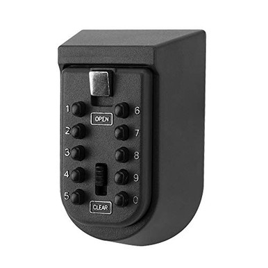 Ciglow Key Lock Box Wall Mount Safe Security Key Storage Case Organizer ...