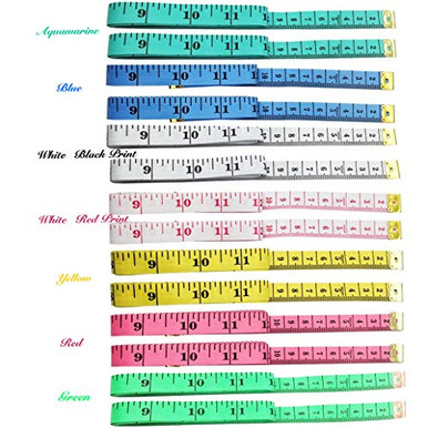 Soft Tape Measure Double Scale Body Sewing Flexible Ruler for Wig ...