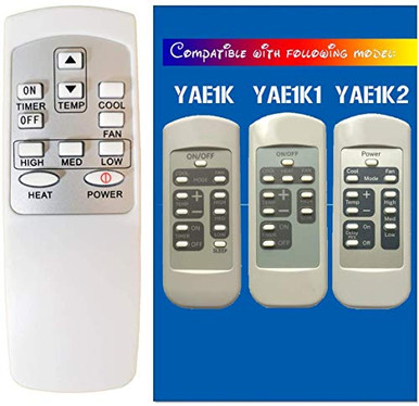CHOUBENBEN Replacement GE Air Conditioner Remote Control AJCQ09DCGL1 ...