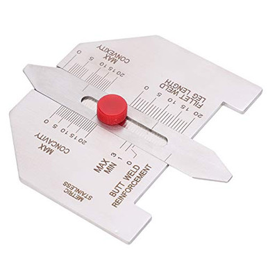 Fillet Weld Set Gage Stainless Steel Filling Gauge Test Gauge Portable ...