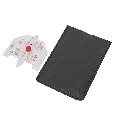 Mxzzand Stainless Steel Fillet Weld Set Gage Filling Gauge Test Gauge ...