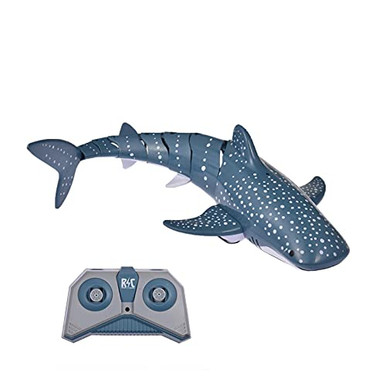 `-13.5 X 5.25 Inches- 2.4G Remote Control Whale Shark 4-Channel ...